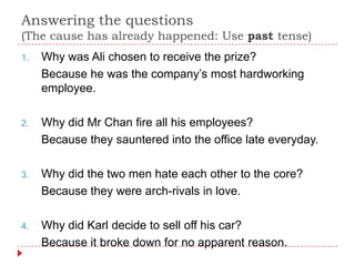 Compre the why question classslides | PPT