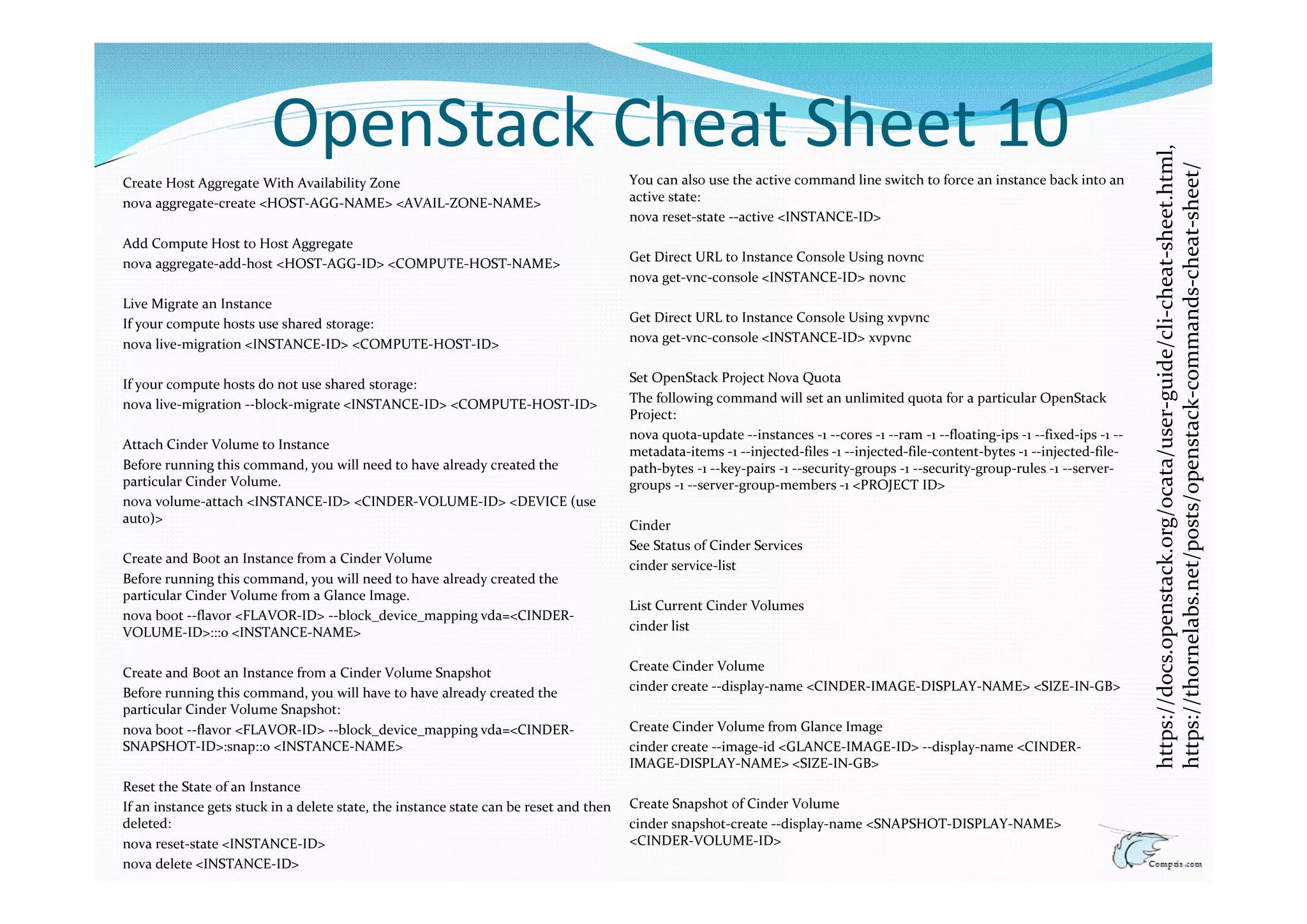 Clouds and Tools: Cheat Sheets & Infographics | PDF | Operating Systems ...