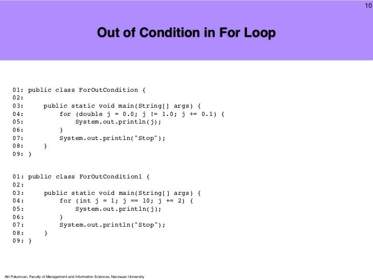 Computer Programming Chapter 4 : Loops Computer Programming Chapter 4 : Loops