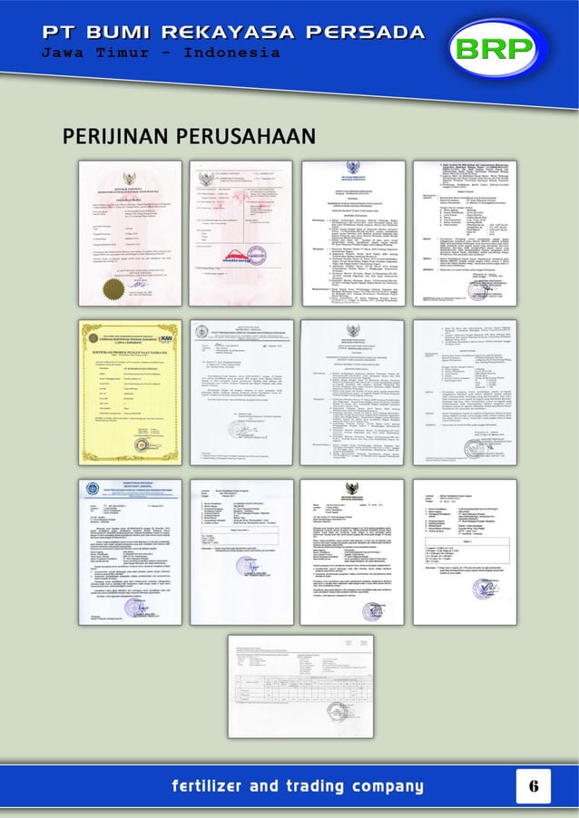 Company Profile BUMI REKAYASA PERSADA, PT | PDF