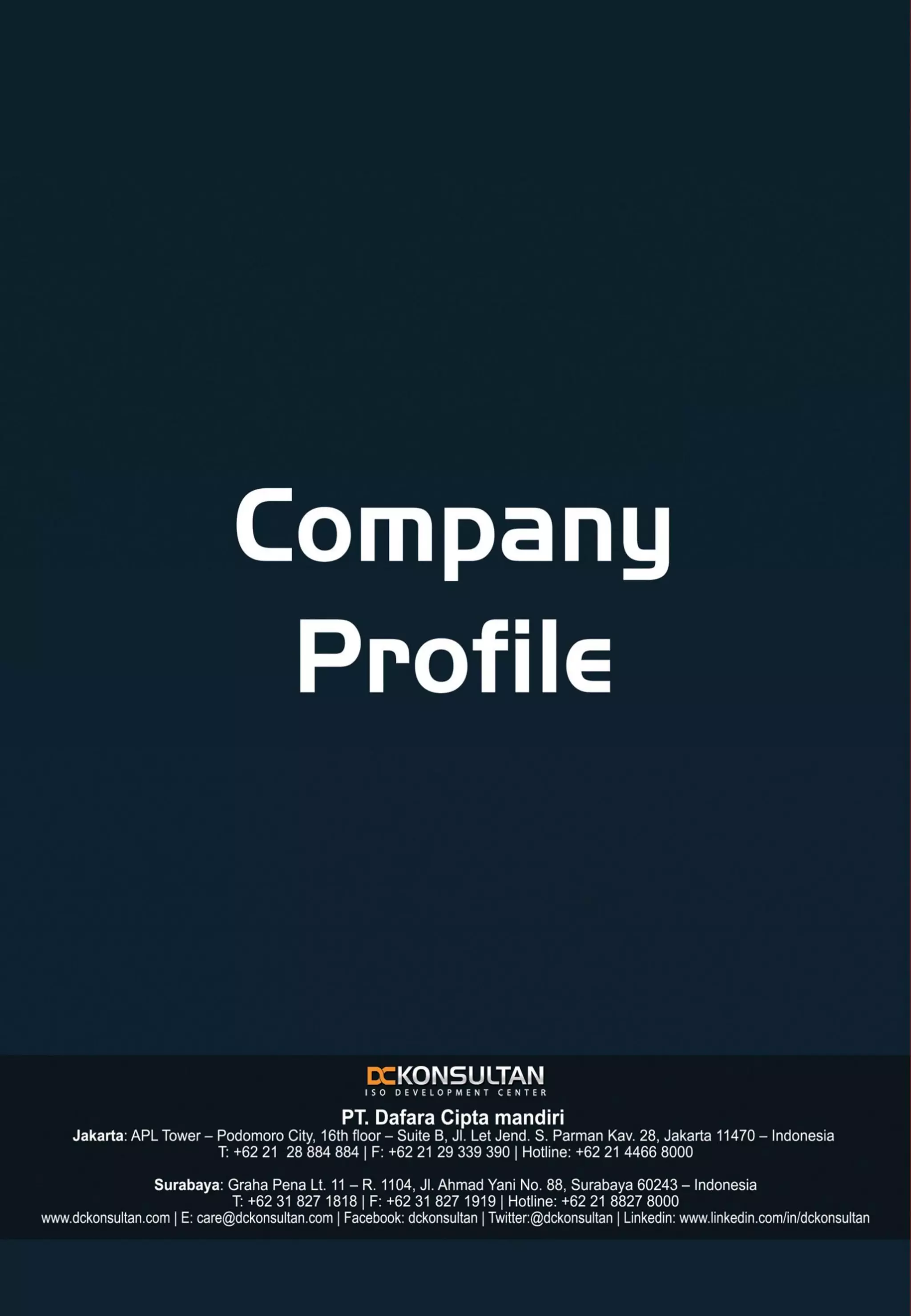 Compro dc konsultan | PDF