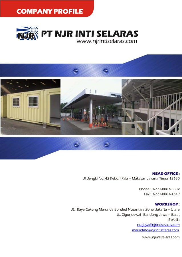 Comprof lengkap njr terbaru | PDF