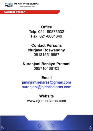 Comprof lengkap njr terbaru | PDF