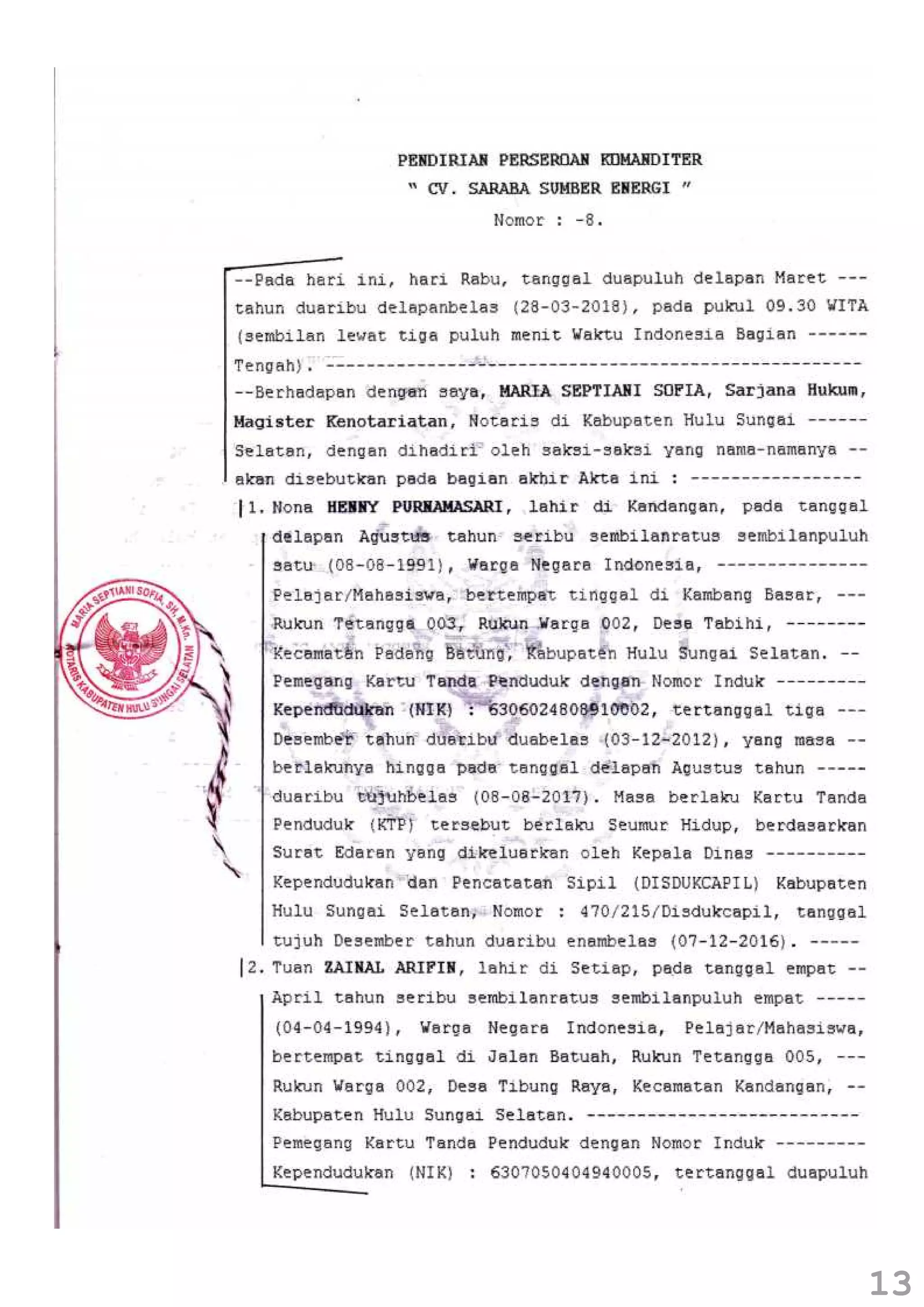 Comprof Saraba Sumber Energi 2019 | PDF