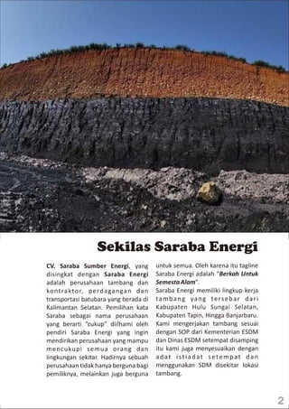 Comprof Saraba Sumber Energi 2019 | PDF
