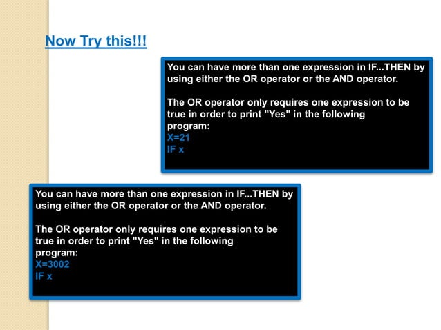 The Knowledge of QBasic | PPT