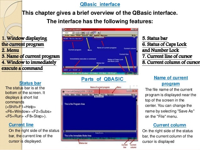 The Knowledge of QBasic