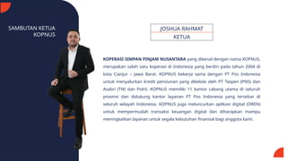 Company Profile KOPNUSPOS - Indonesian Version | PPTX