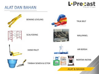 L Precast Precast Beton Ringan Alternatif Pengganti Bata Ringan | PPT