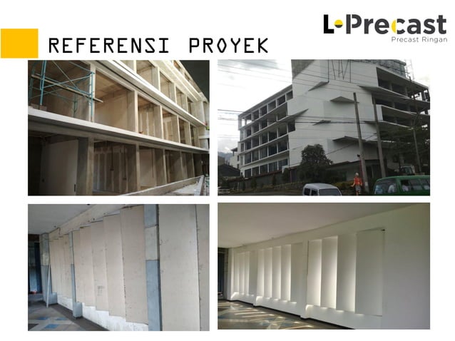 L Precast Precast Beton Ringan Alternatif Pengganti Bata Ringan | PPT