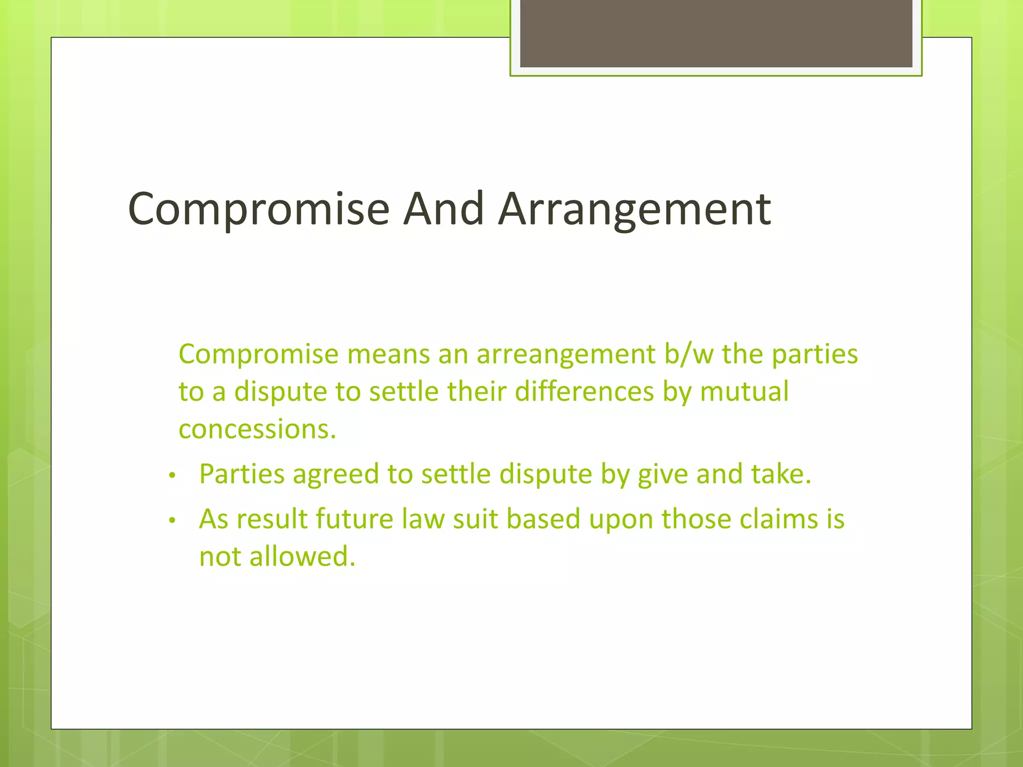 Compromise and reconstruction | PPTX