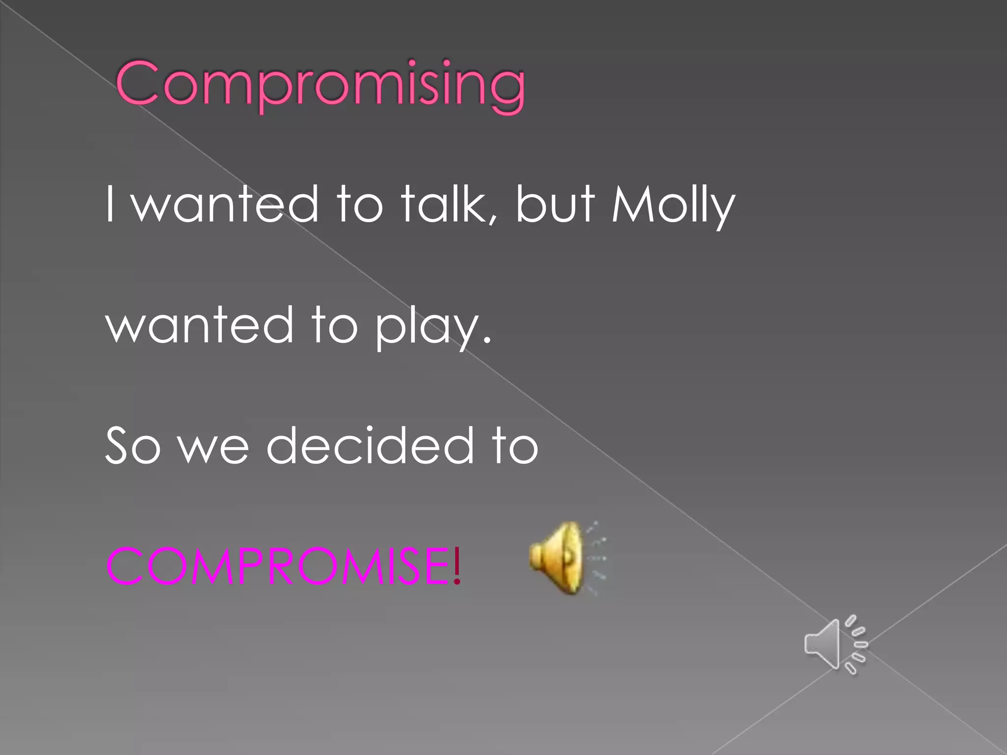 Compromising and joining others | PPT
