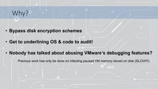 Compromising Linux Virtual Machines with Debugging Mechanisms | PPT
