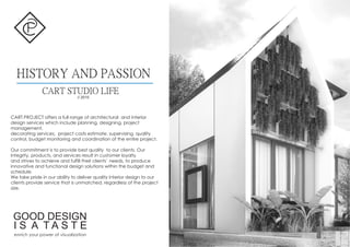 ARCHITECTURE & INTERIOR STUDIO PROFILE | PDF