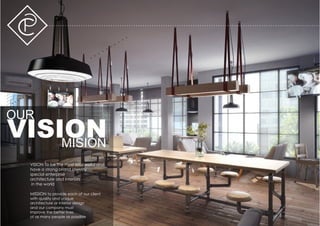 ARCHITECTURE & INTERIOR STUDIO PROFILE | PDF