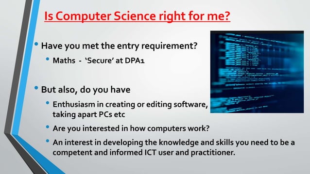 Computer Science | PPTX | Secondary Education | Education