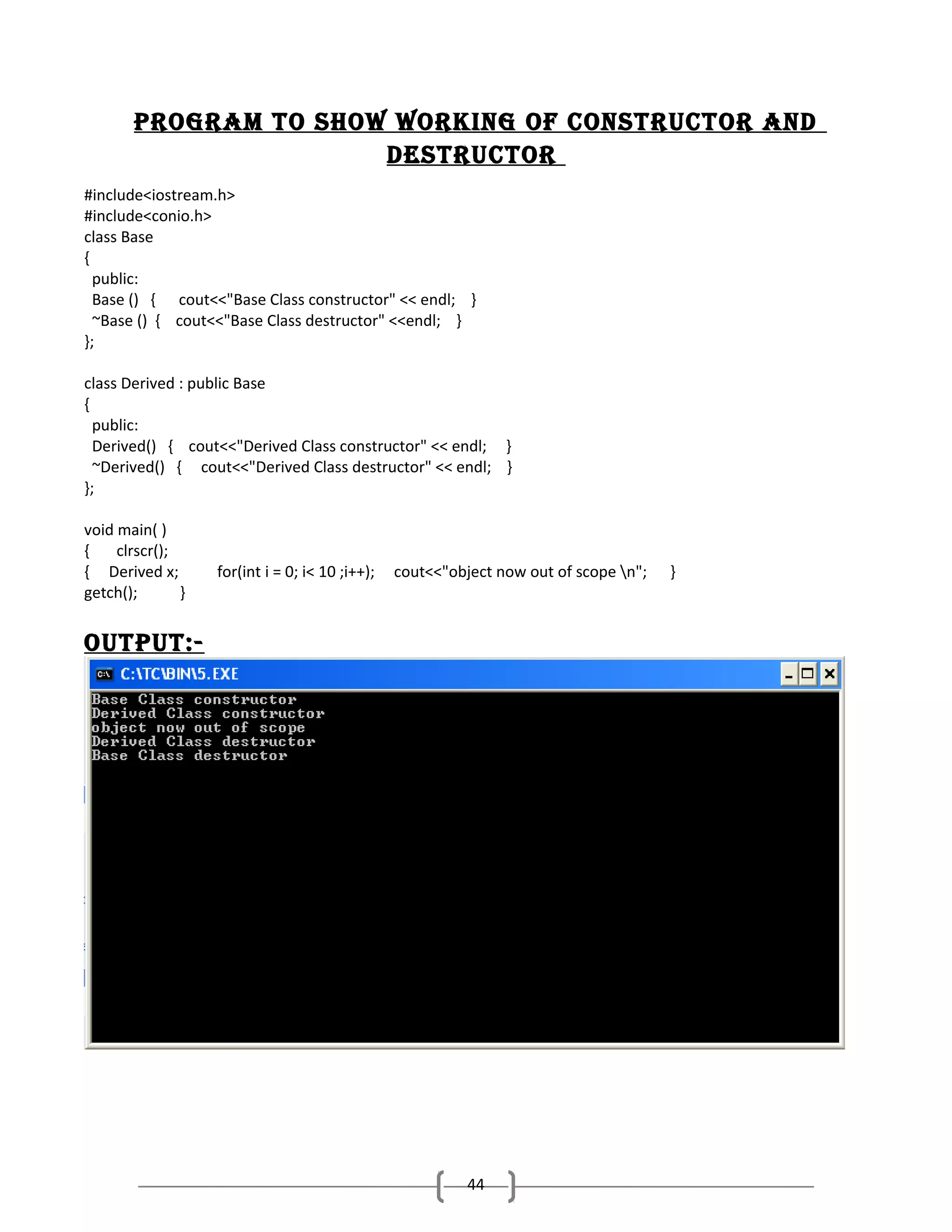 CBSE Class XII Comp sc practical file | PDF