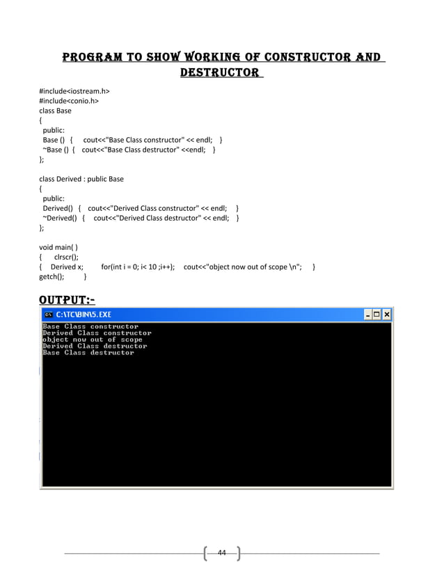 CBSE Class XII Comp sc practical file | PDF