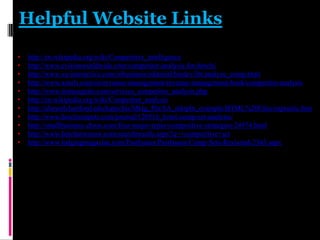 Hotel Competitive Set Analysis | PPTX