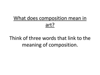 Composition | PPT