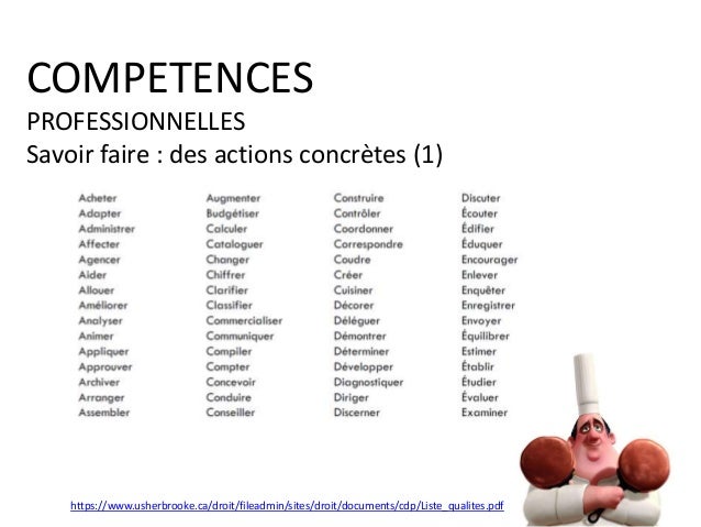 Compétences
