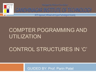 Compter pogramming and utilization | PPTX | Programming Languages | Computing
