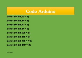 Compteur ARDUINO | PPT