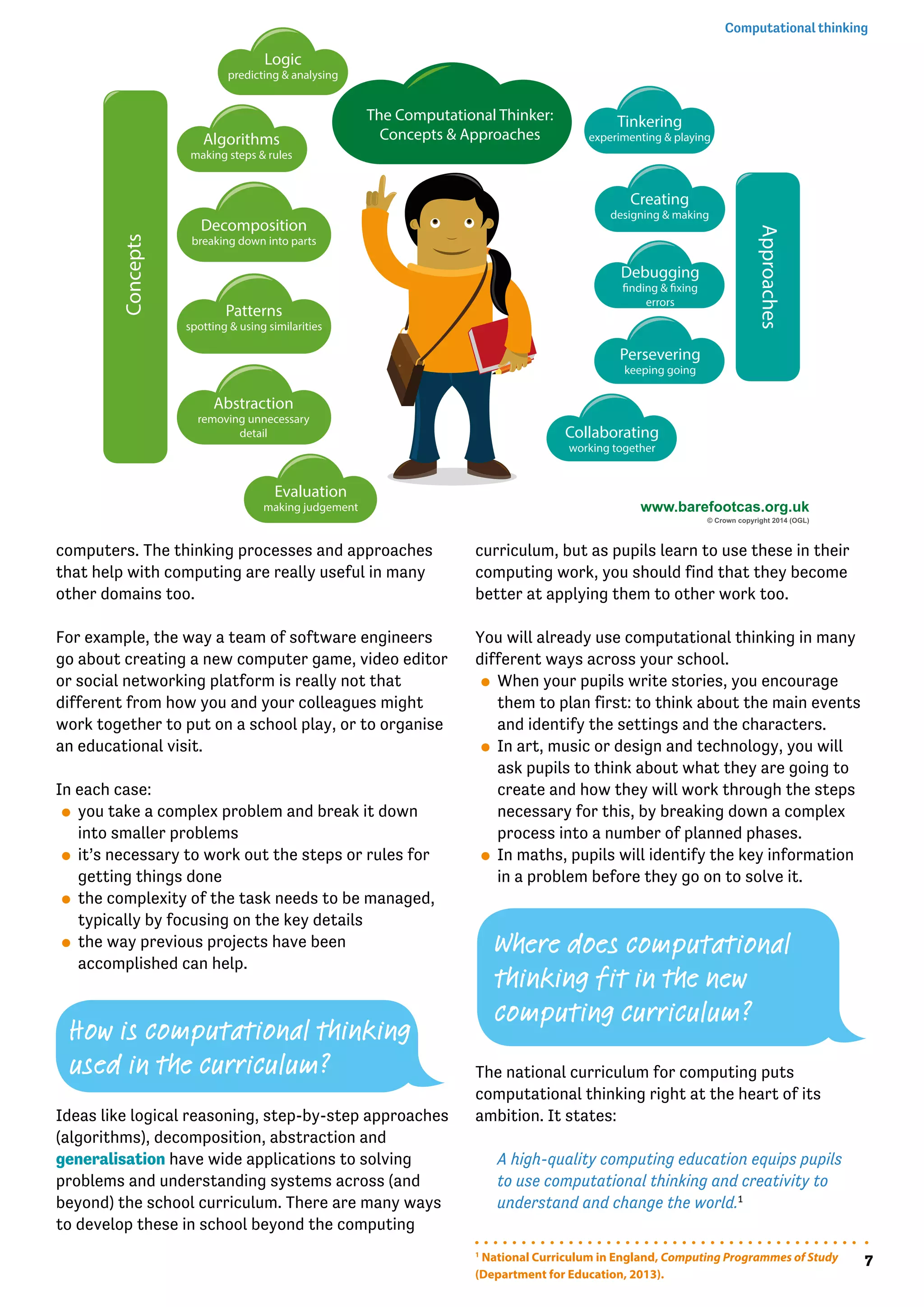 Comp thinking | PDF | Homework and Study | Education
