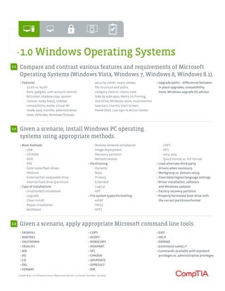 Comptia a-220-902-exam-objectives | PDF