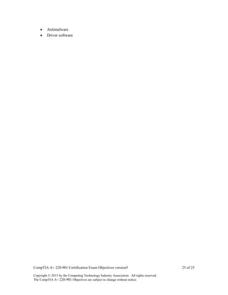 Comptia a-plus-220-901 | PDF