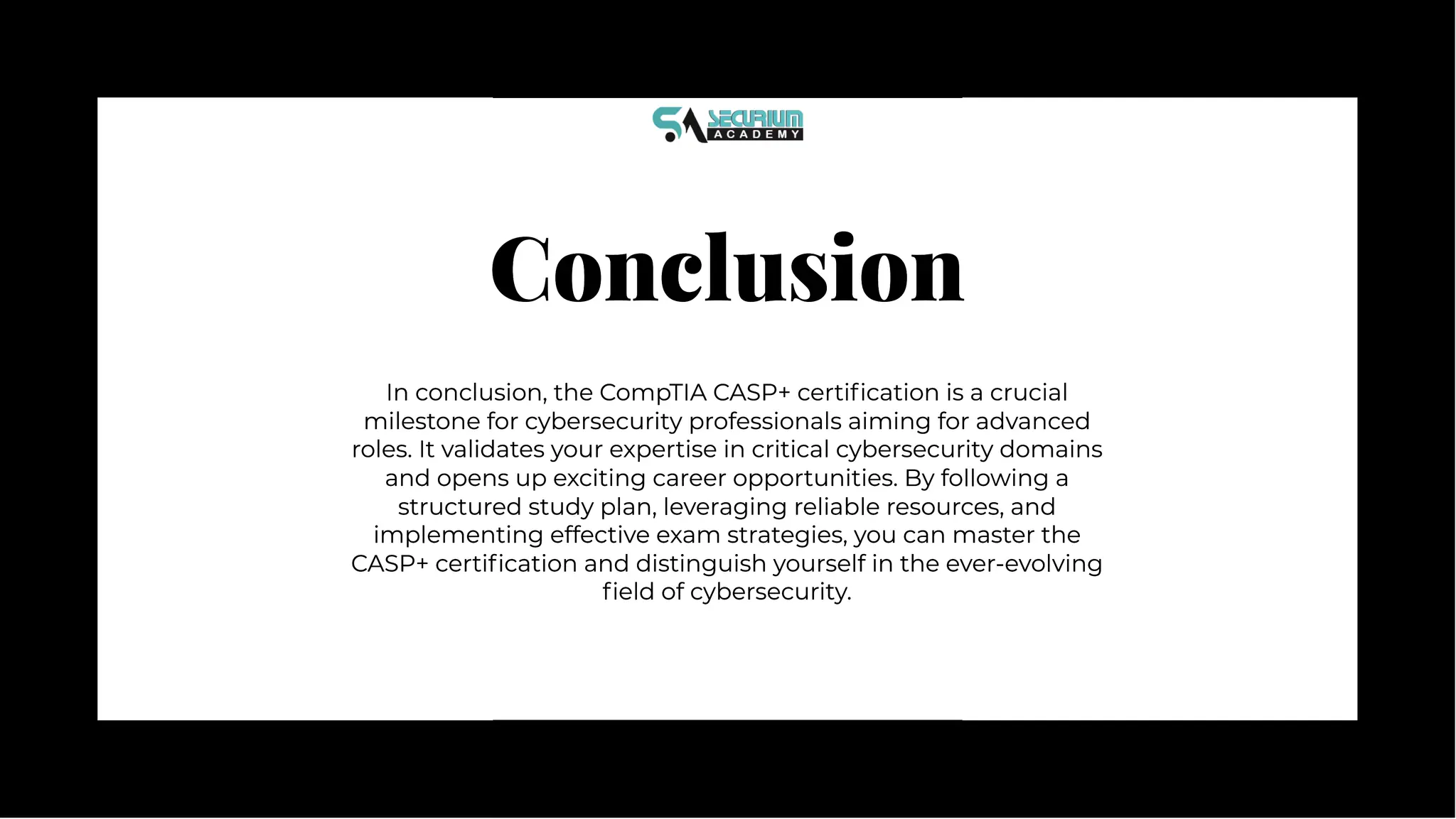 CompTIA CASP Certification | PPT