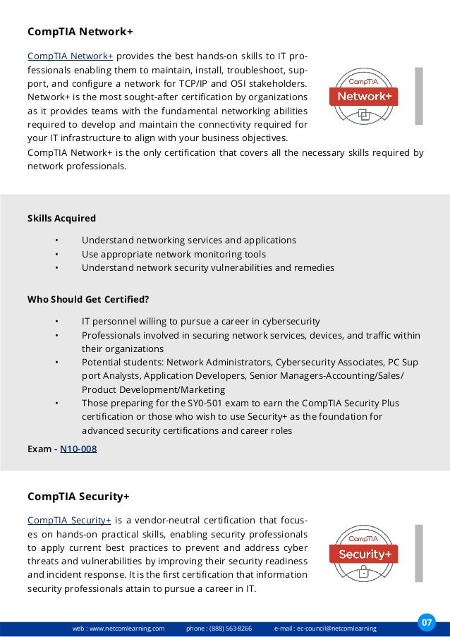 The Ultimate Roadmap For CompTIA Training & Certifications | PDF