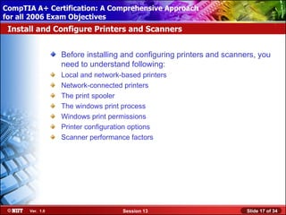 Comp tia a+_session_13 | PPT