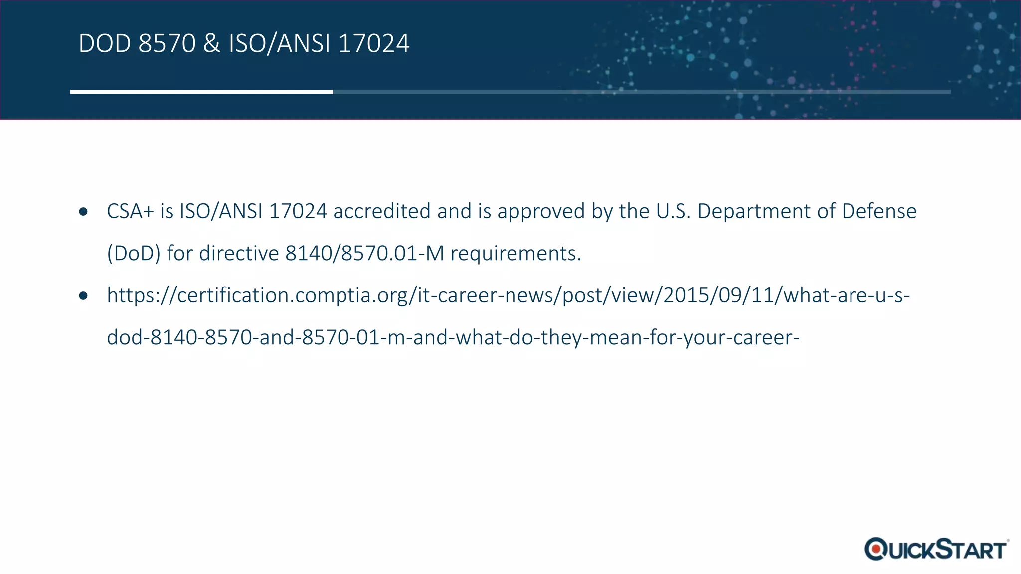 CompTIA Cybersecurity Analyst Certification Tips and Tricks | PPT