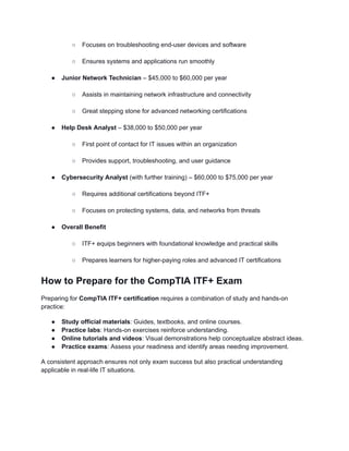 CompTIA IT Fundamentals+:A Complete Guide for Beginners in IT | PDF