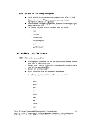 Comp tia linux_powered_by_lpi_lx0_101 | PDF | Operating Systems | Computer Software and Applications
