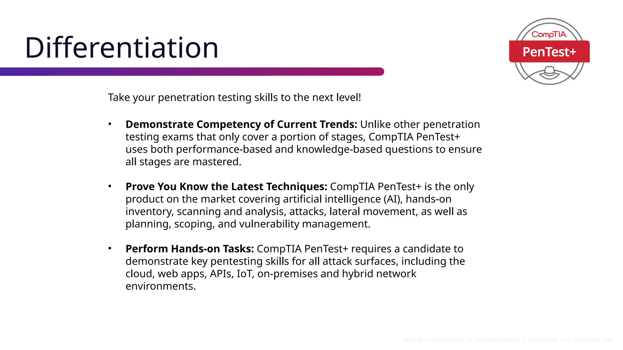 CompTIA PenTest+ is changing in 2025: Everything you need to know | PPTX