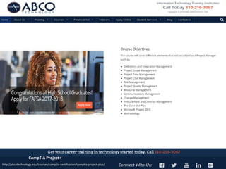 Comptia project plus | PPTX