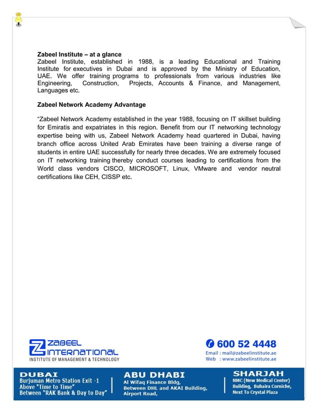 Comptia security+brochure | PDF