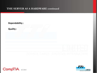 Comptia server presentation | PPTX