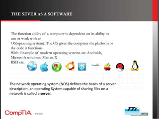 Comptia server presentation | PPTX