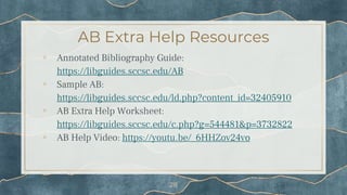 Compton-Week12-Annotated Bibliographies.pptx