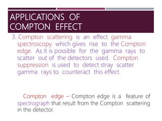 Compton effect | PPTX