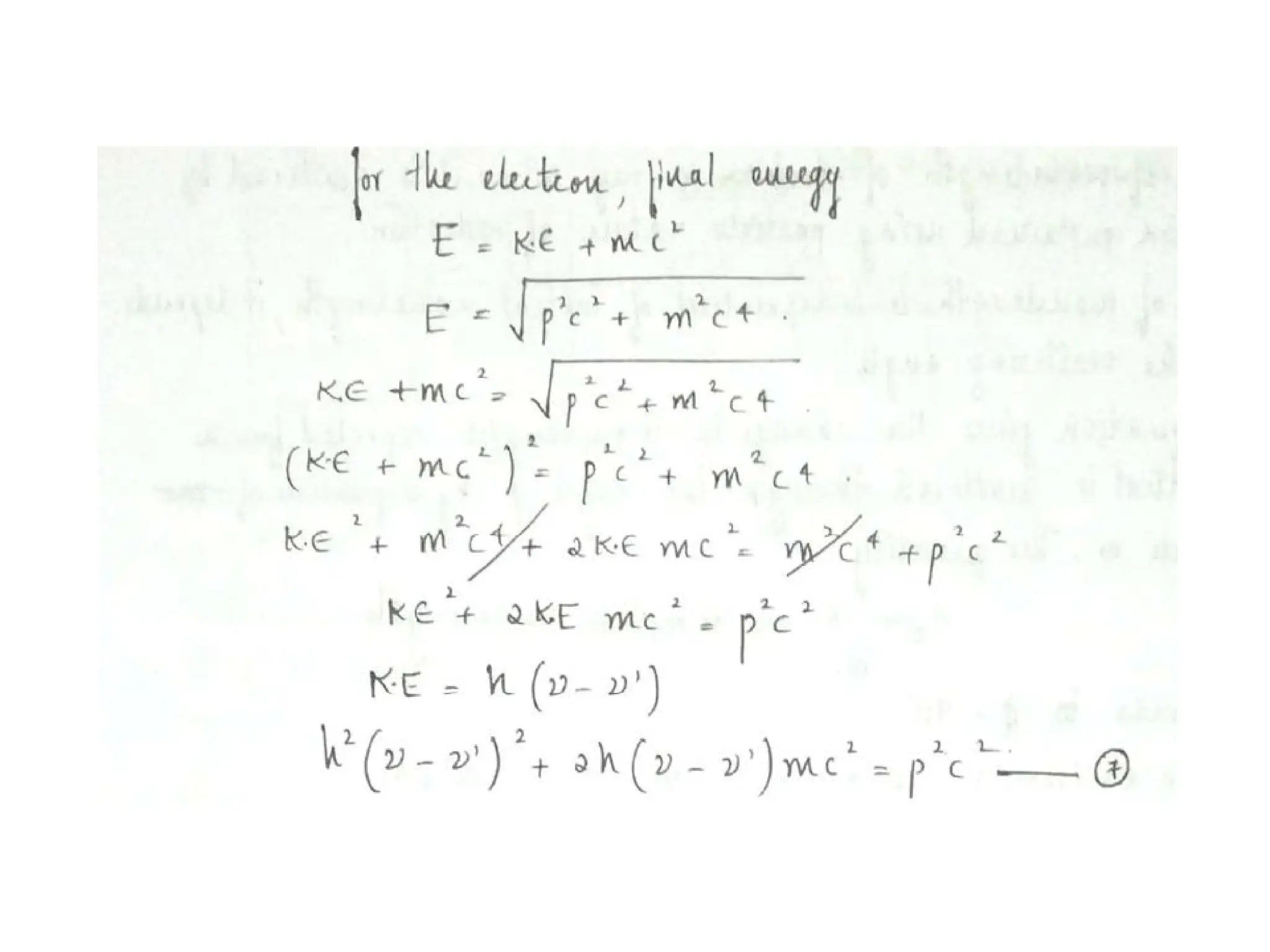 compton effect derivation step by step.pptx