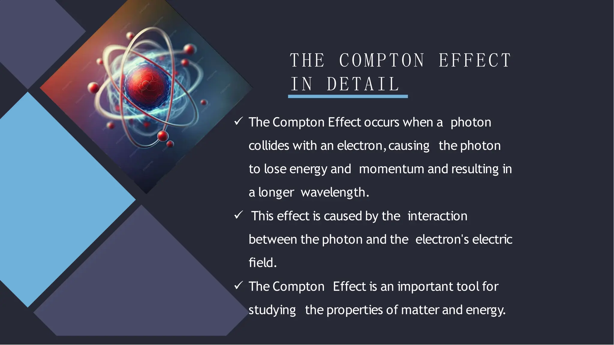 COMPTON EFFECT PPT.A BRIEF INTRO TO THE PHENOMENON. | PPTX