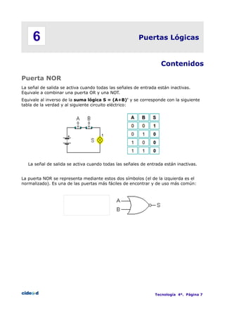 Compuertas lógicas | PDF