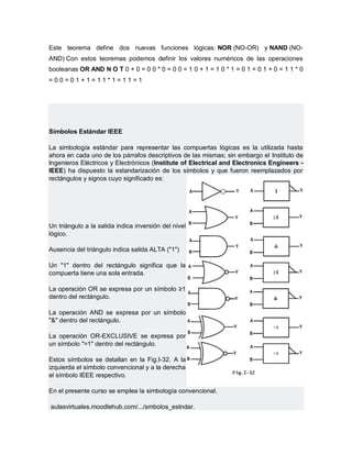 Compuertas logicas | PDF