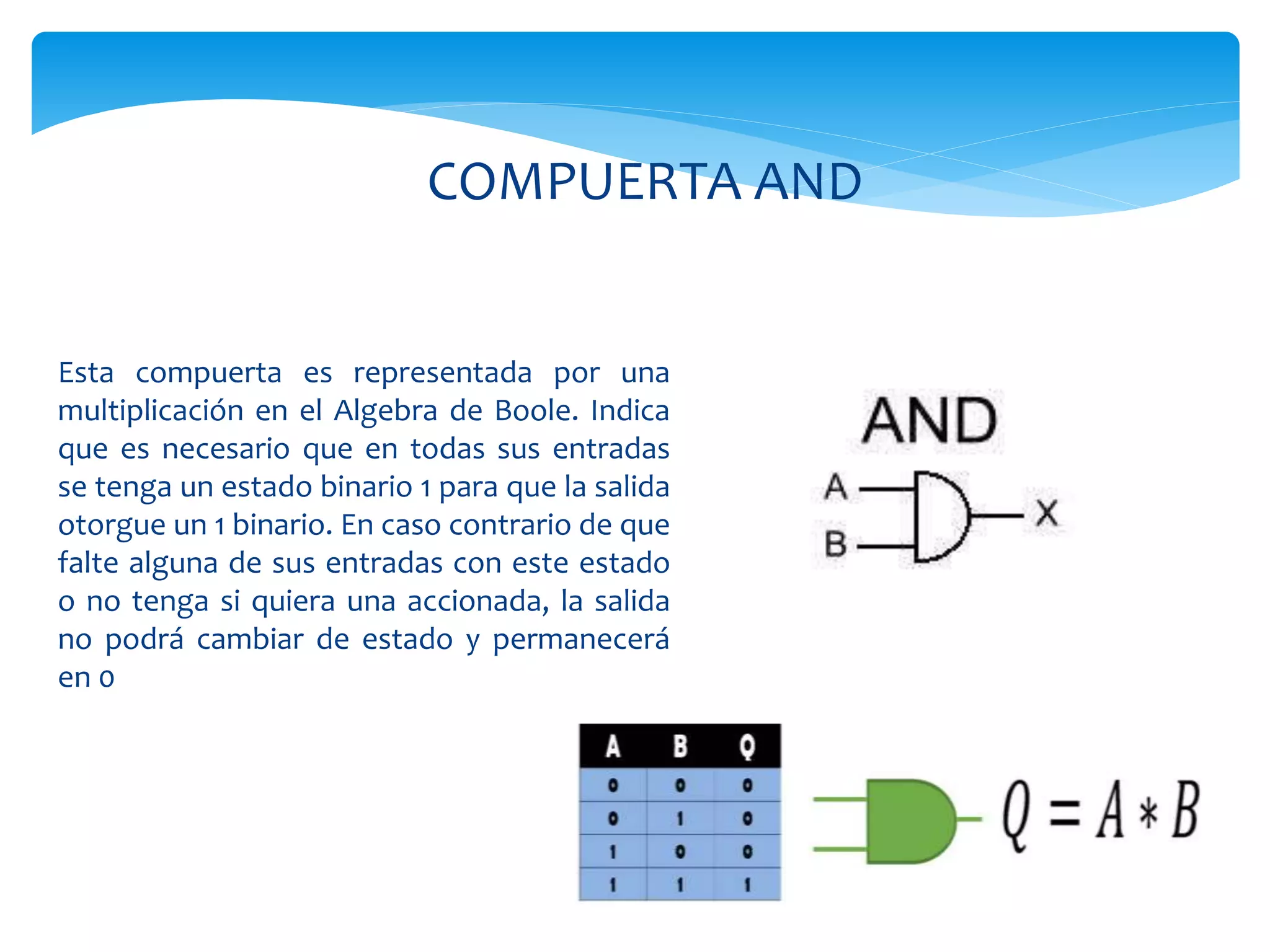 Compuertas logicas | PPTX