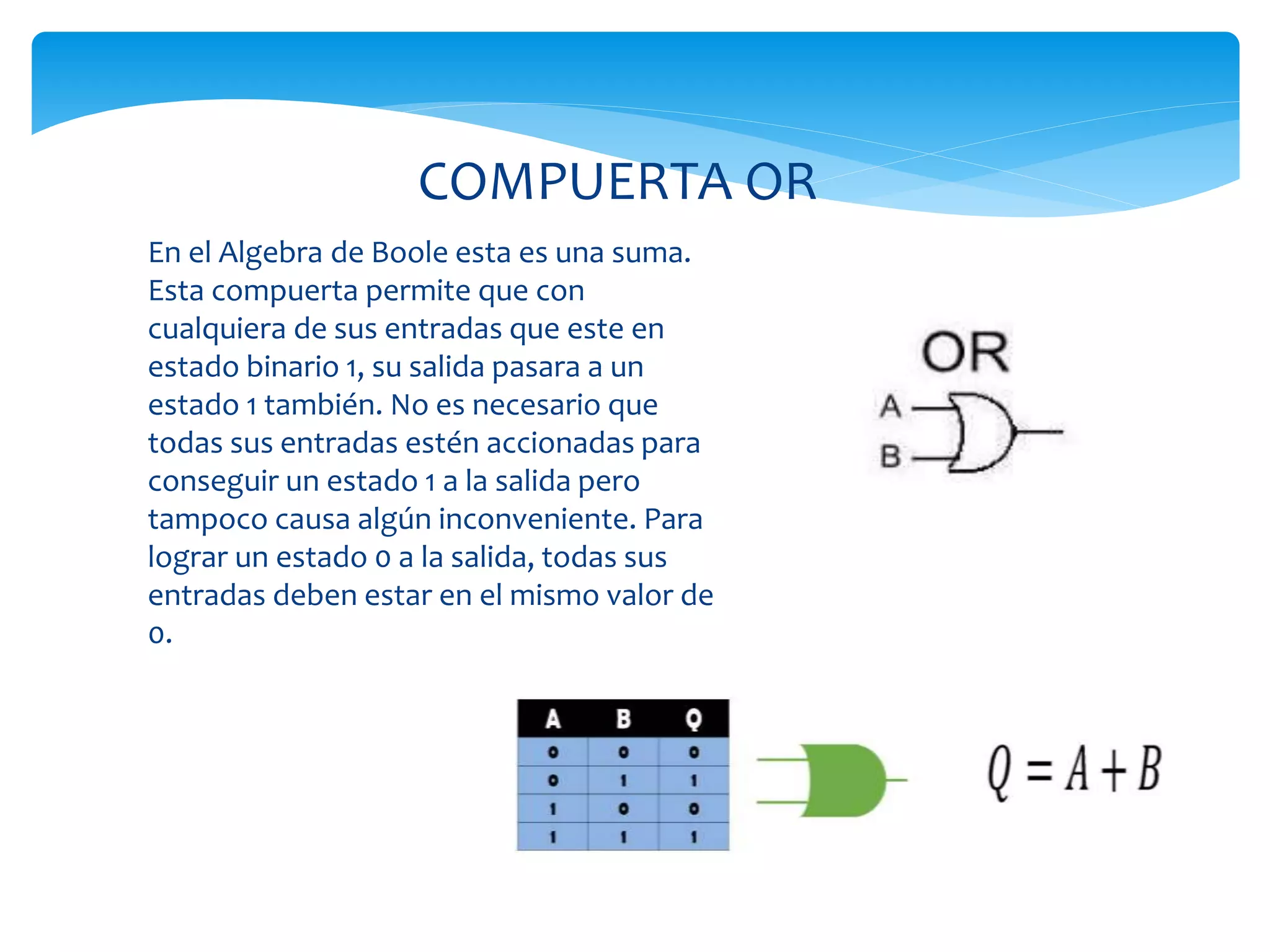 Compuertas logicas | PPTX