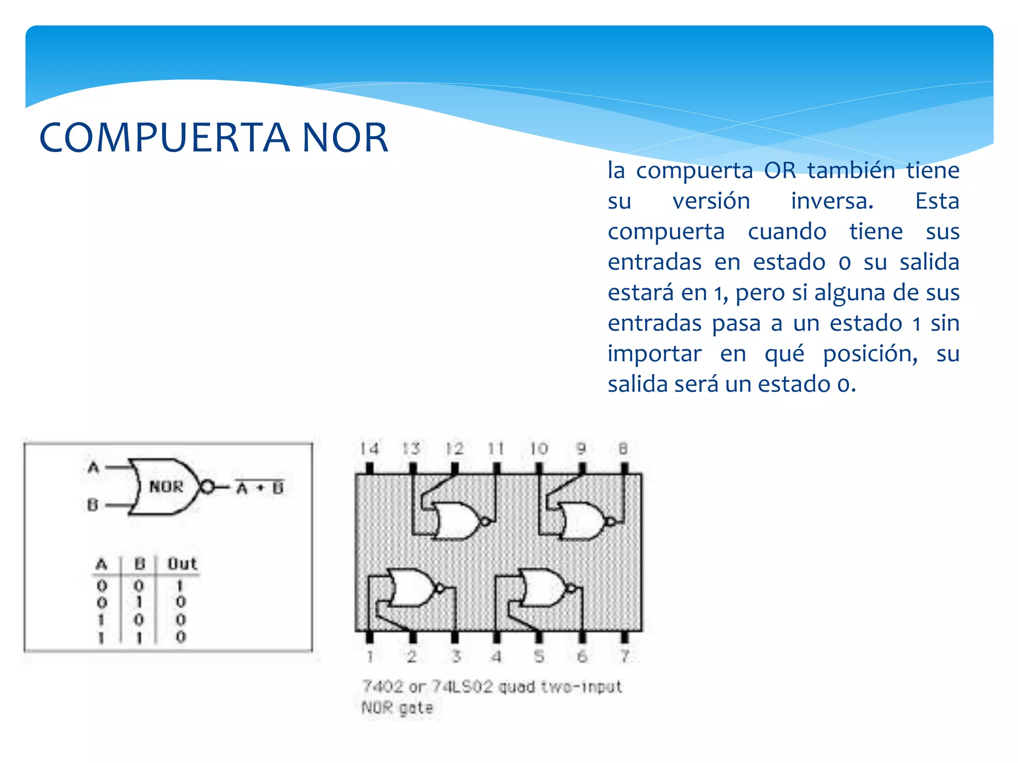 Compuertas logicas | PPTX